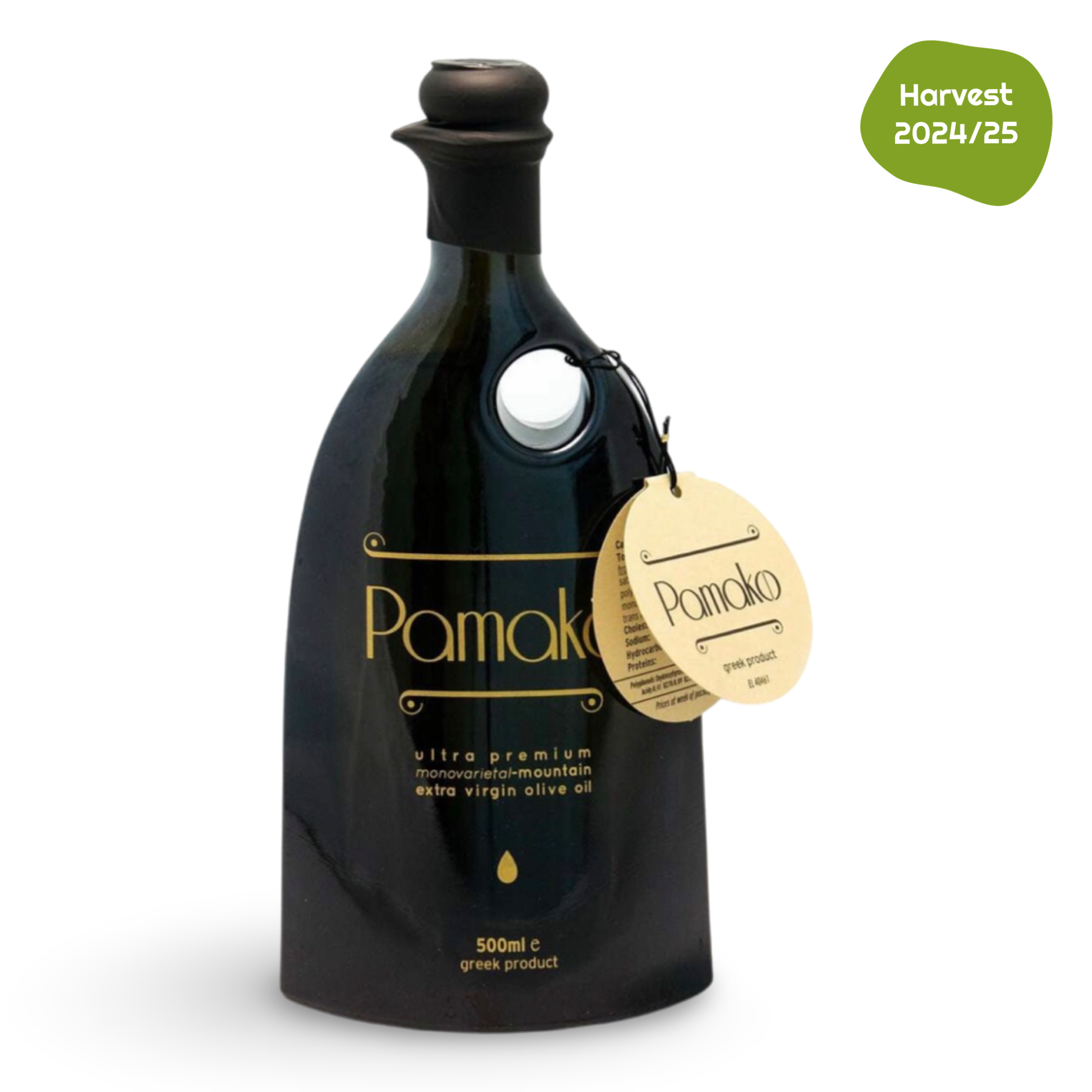 Pamako Premium High-Phenolic Monocultivar Extra Virgin Olive Oil 500 ml ...