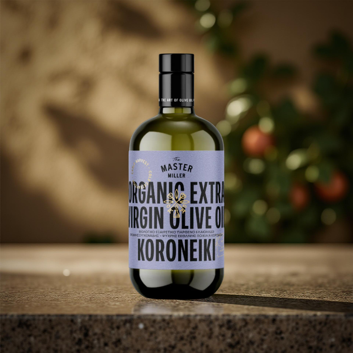 Ulei de măsline extravirgin organic Koroneiki - The Master Miller ...